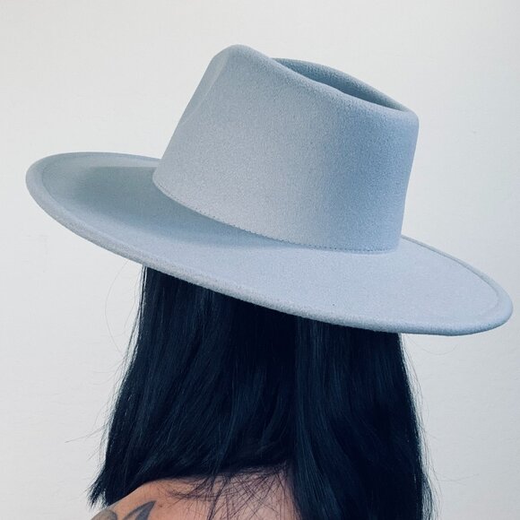 Accessories | Powder Blue Felt Rancher Hat | Poshmark